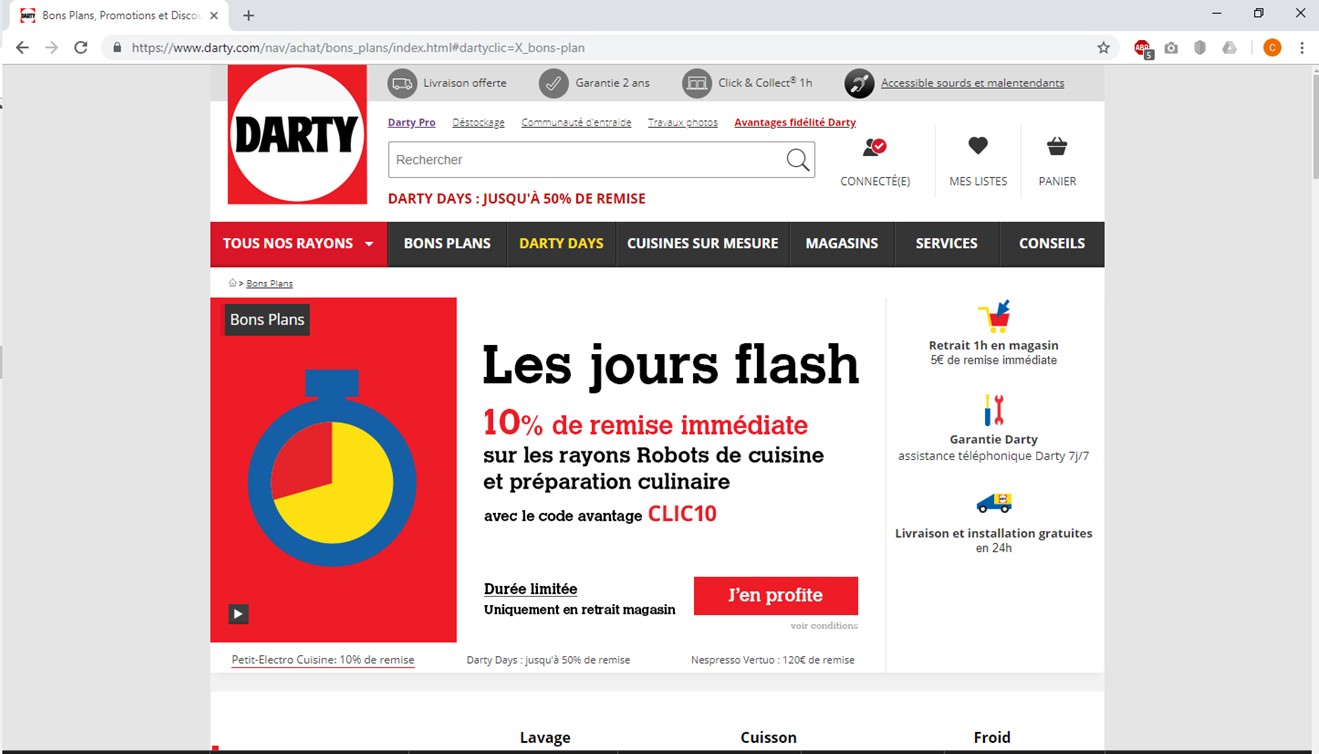 Service Client et SAV Darty, contacter par mail ou téléphone - 118500