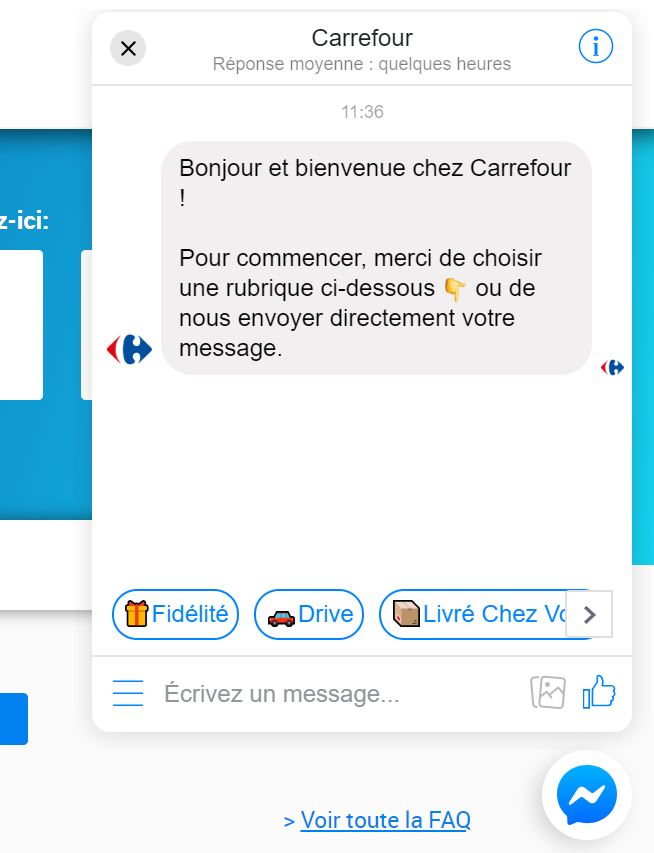 Contacter Carrefour par téléphone, en ligne sur Carrefour.fr, par e ...